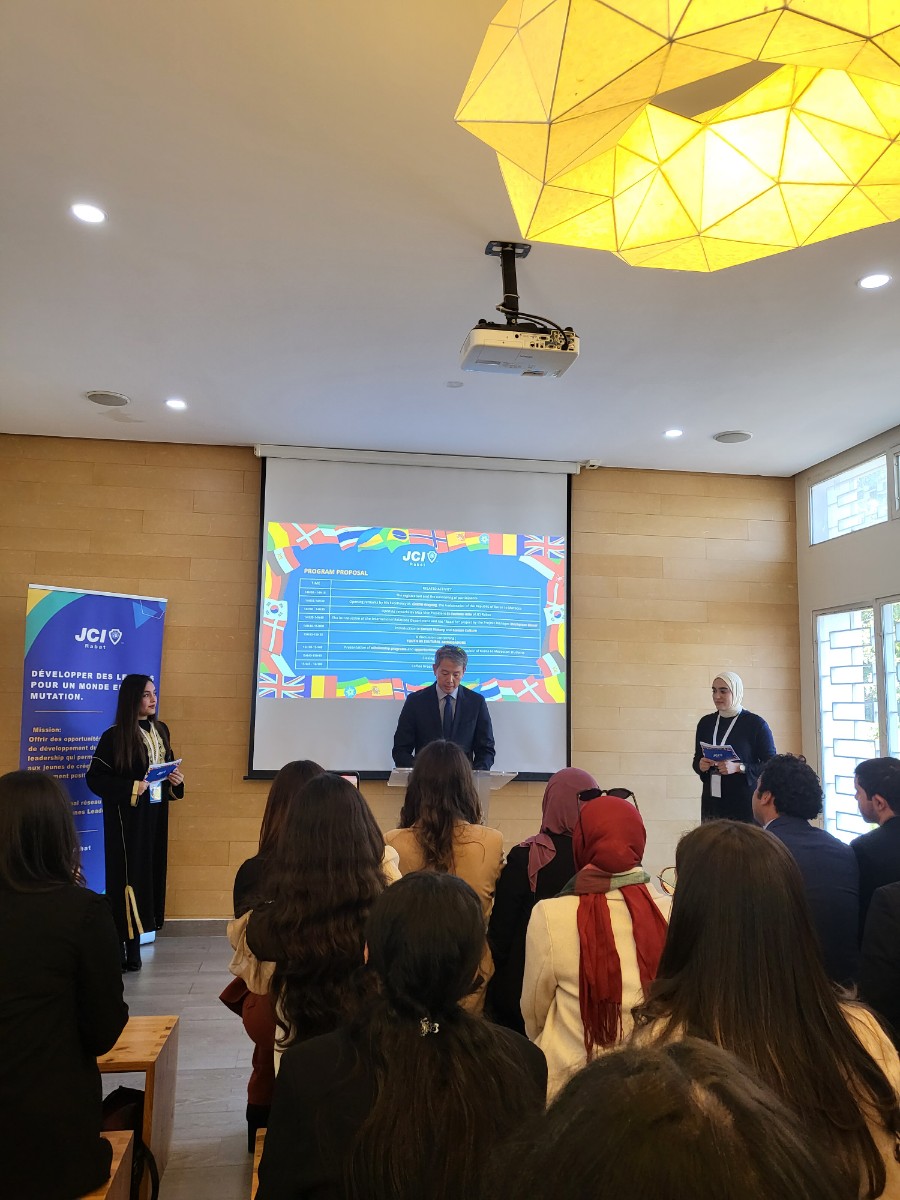 Discours de l'Ambassadeur à l'occasion de la visitie de JCI Rabat à l ...